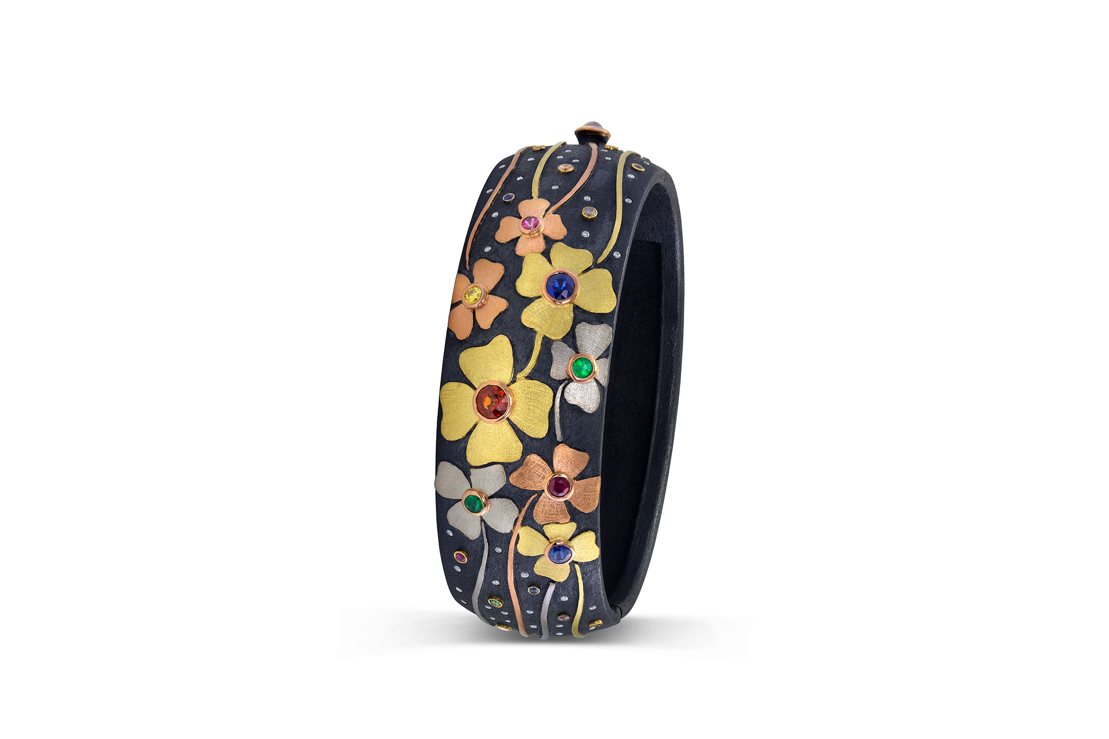 Riot of Spring Bangle Bracelet – Alishan Jewelry
